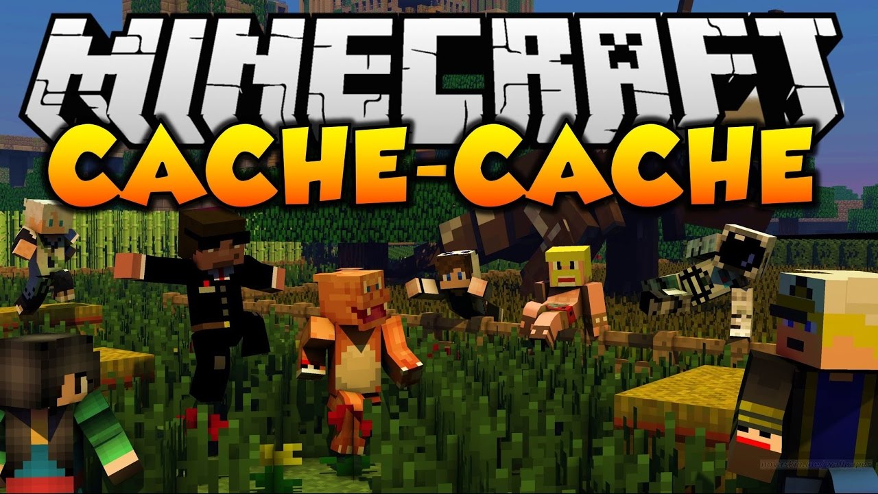 Minecraft cache cache 500ABO! - YouTube