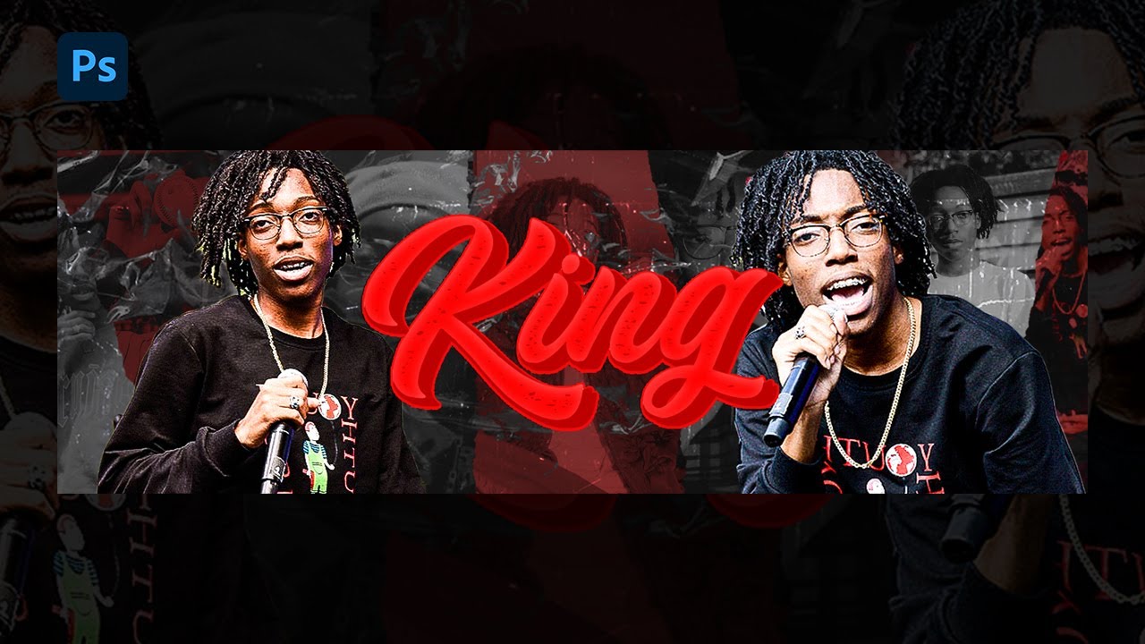 How To Make Rapper Header - YouTube