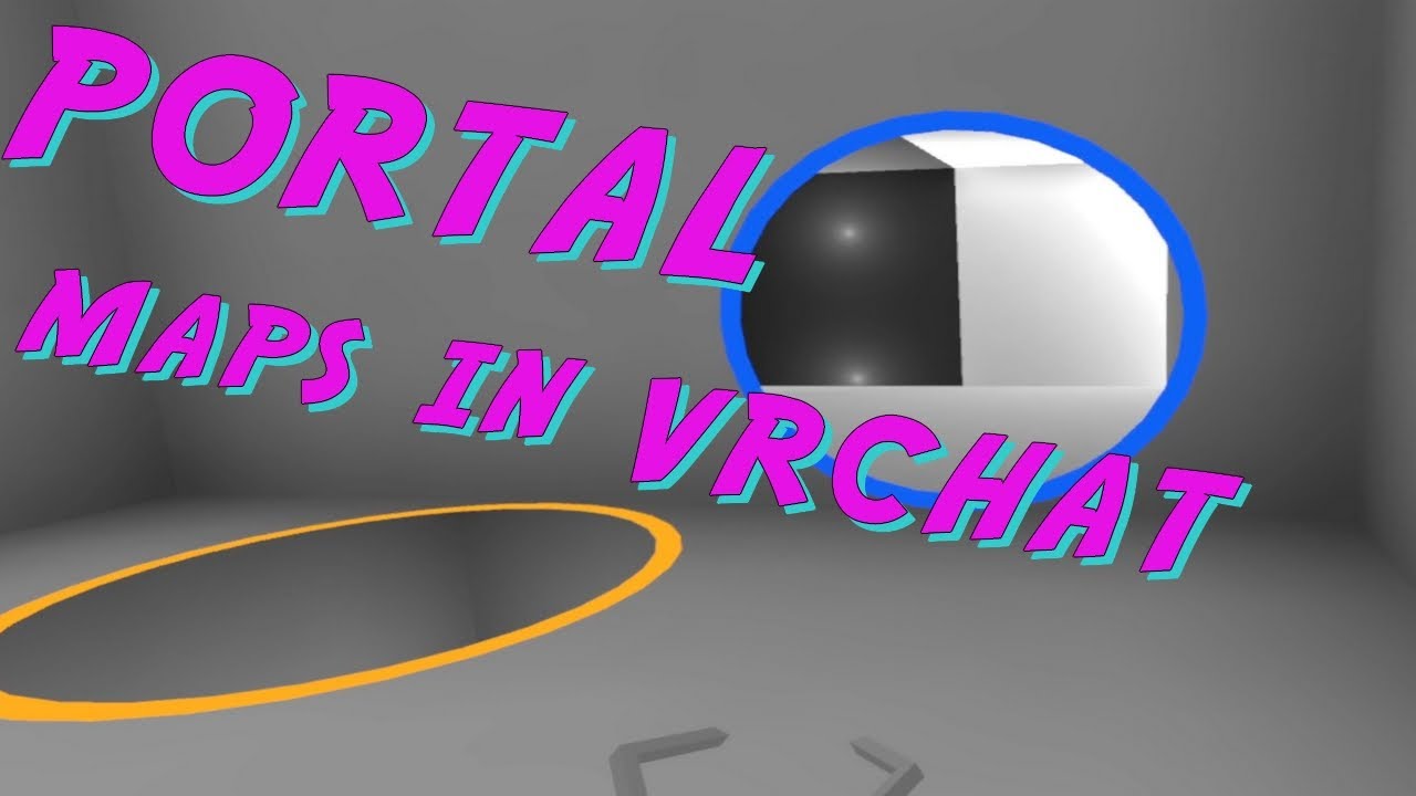 Portal puzzle maps at VRCHAT - YouTube