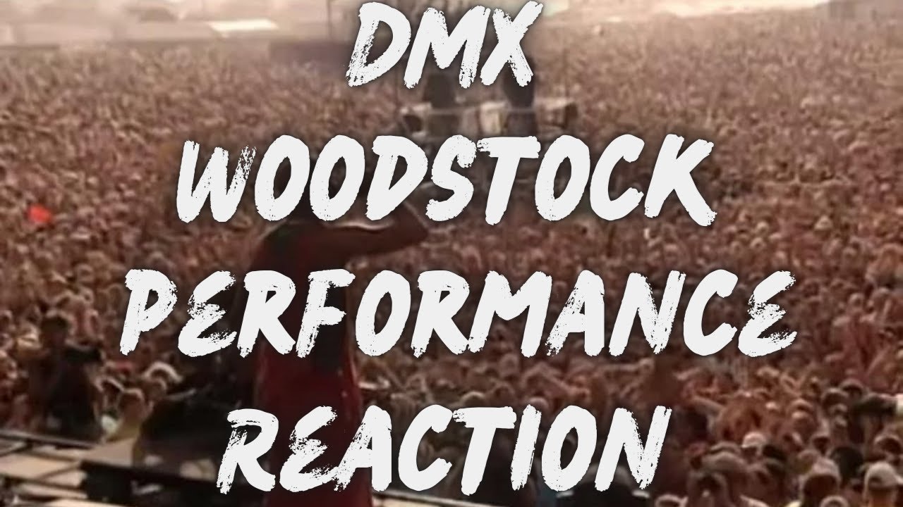 R.I.P DMX 🐶 | DMX Woodstock 99 Performance *REACTION* - YouTube