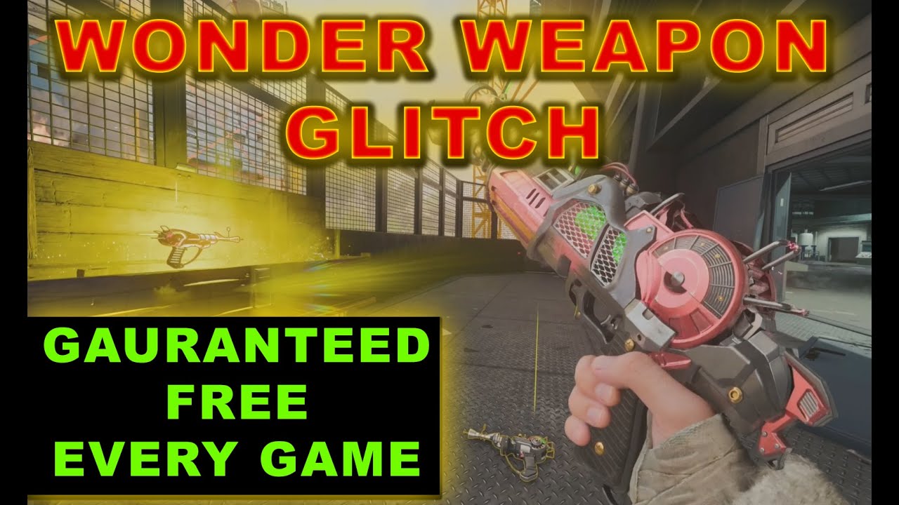 *NEW* BROKEN UNLIMITED FREE WONDER WEAPON GLITCH! GAURANTEED WONDER ...