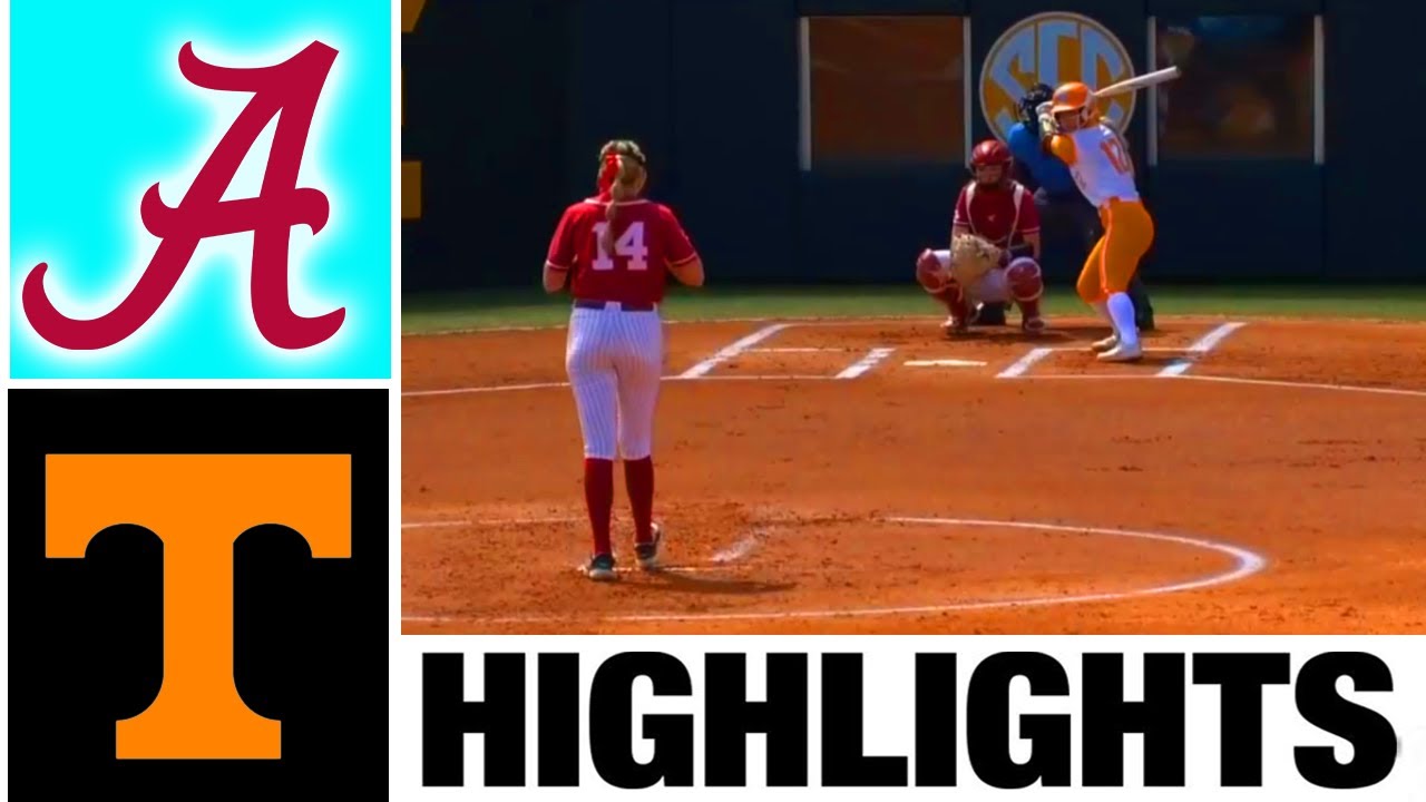 #3 Tennessee vs #15 Alabama Highlights [GAME 3] | NCAA Softball ...