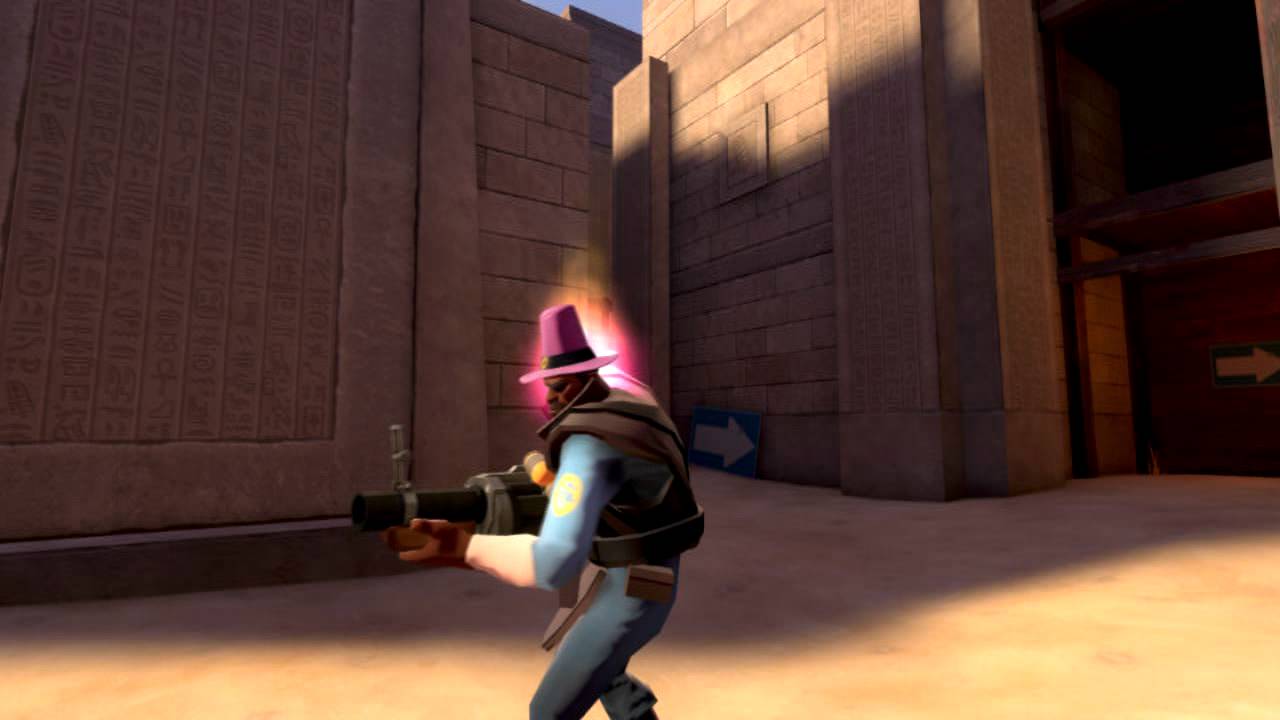 TF2 Unusual Carouser's Capotain with Purple Energy - YouTube