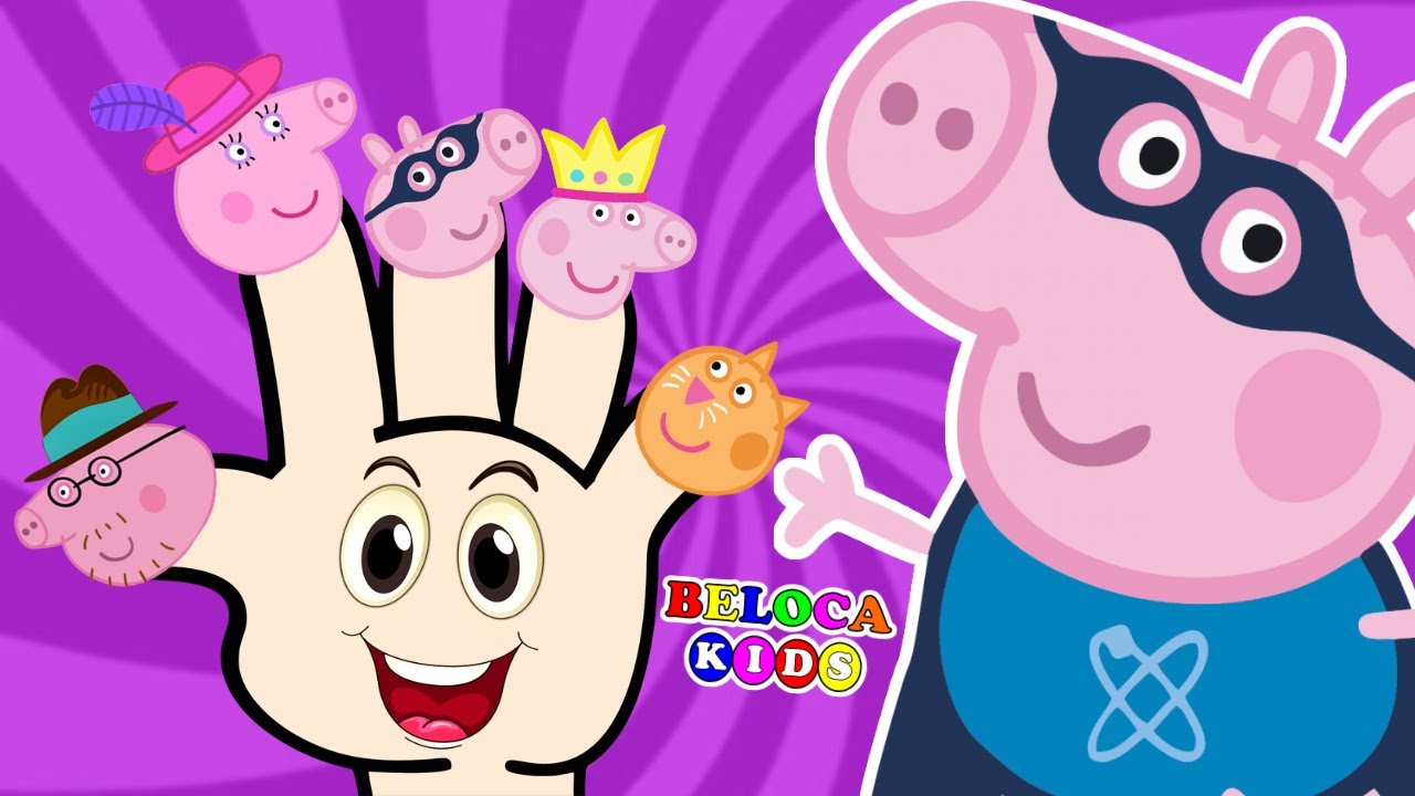 Finger Family Song | Peppa Pig Songs | Peppa Pig Nursery Rhymes & Kids ...