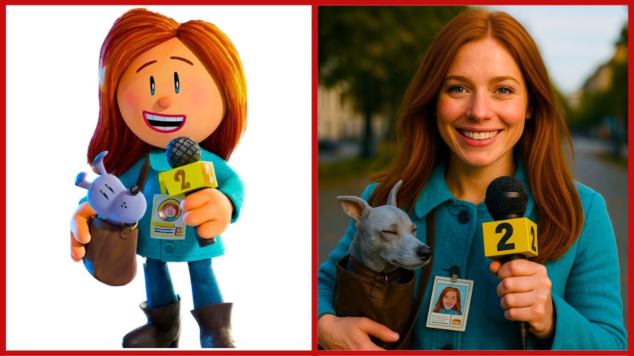 DOG MAN MOVIE CHARACTERS IN REAL LIFE! | Petey the cat - YouTube