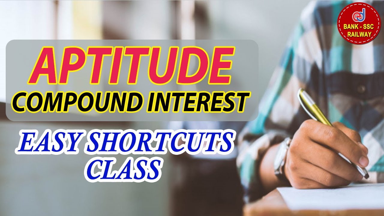 Aptitude: Compound Interest | SSC Aptitude Class | Maths : Aptitude ...