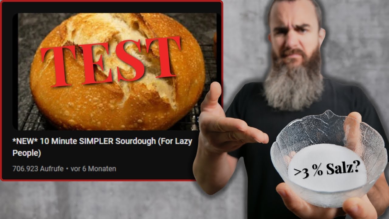Sauerteig Fermentation mit mehr Salz vereinfachen? Reaktion auf Ben ...
