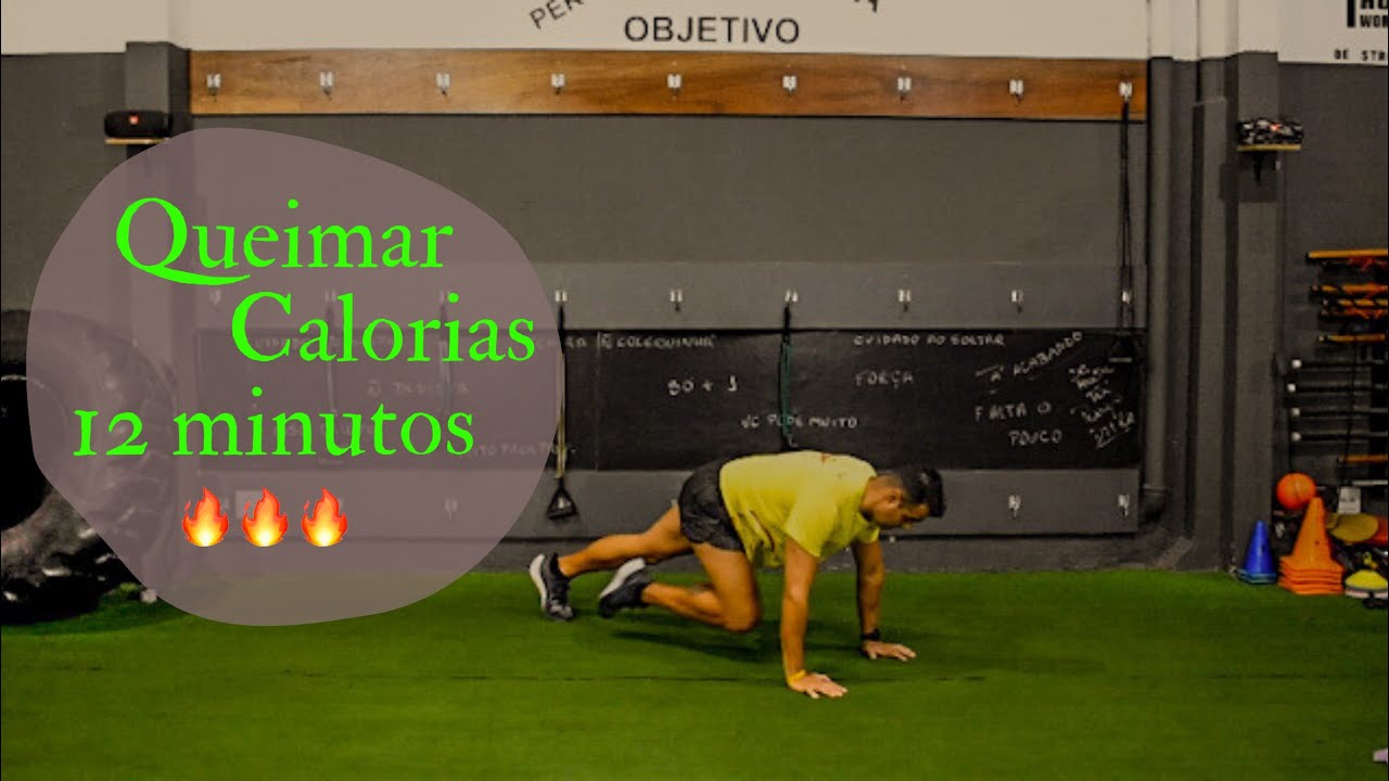 QUEIMAR Calorias em 12 Minutos - Treinos em Casa - YouTube