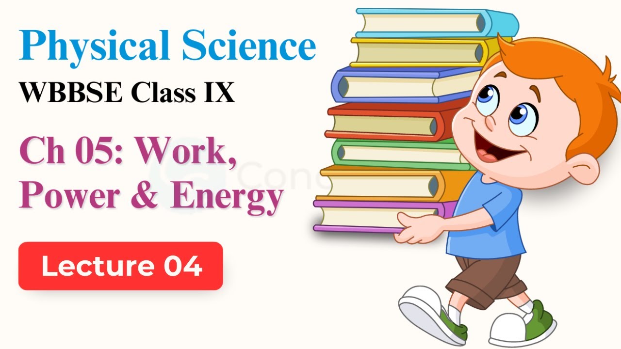 04 | WBBSE Class 9 Physical Science Chapter 5 | Work, Power and Energy ...