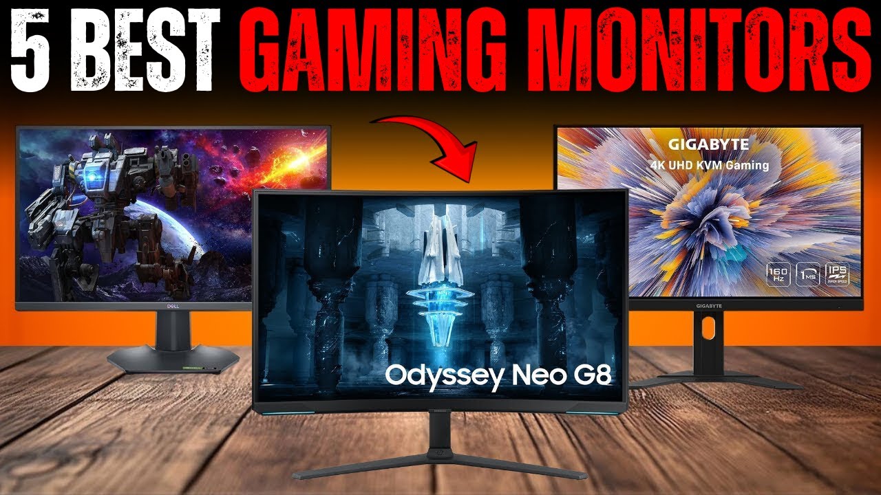 Top 5 Best Gaming Monitors in 2024 - YouTube