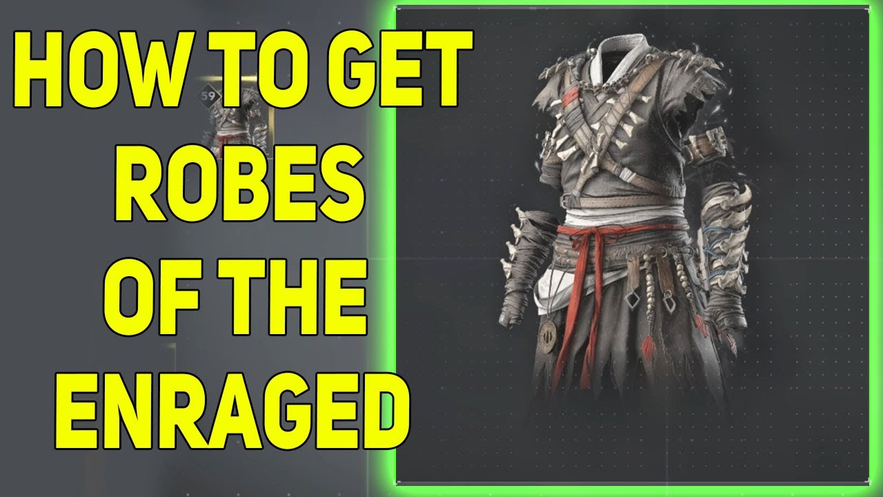 AC Shadows Robes of the Enraged How To Get, Best Legendary Armor ...
