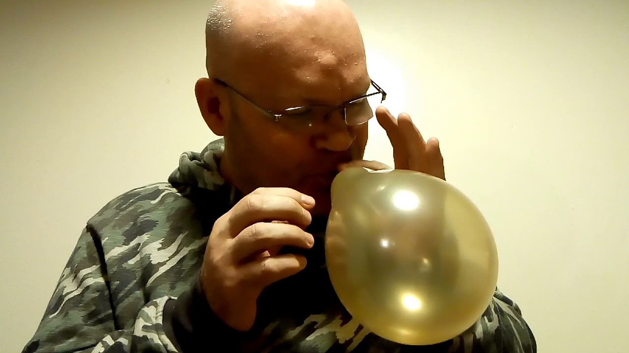 #32 Tiny Balloon Blow To Pop MASSIVE BANG Tangobaldy - YouTube