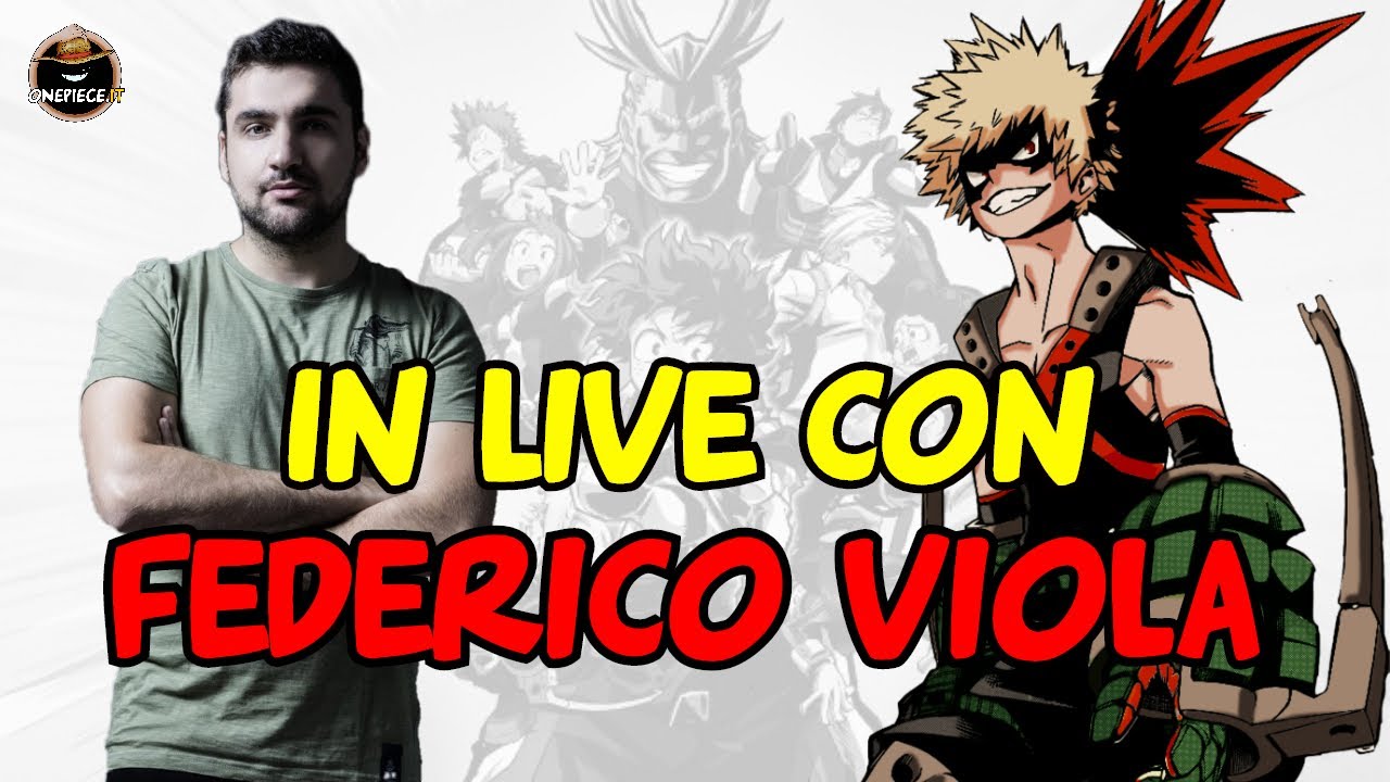 Intervista a Federico Viola, voce di Bakugo di My Hero Academia - YouTube