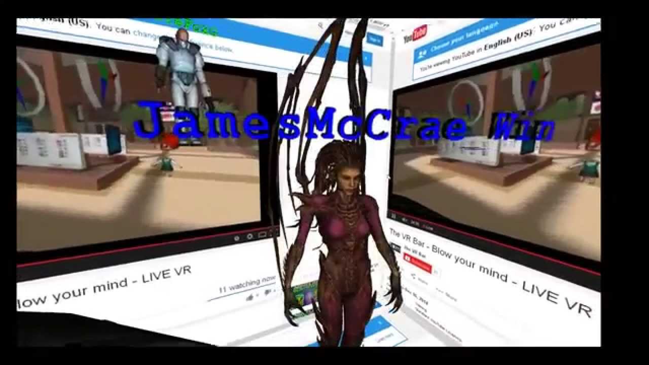 Janus VR - 31.1 - LIVE VR - The VR Bar - Virtual Reality - YouTube