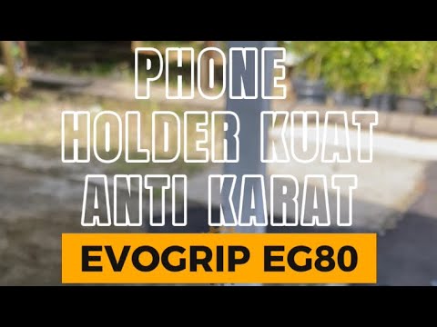 Evogrip Eg80 Phone Holder,Holder hp Motor & Sepeda,Berbahan Aloy CNC,Kuat anti Karat & Rapi ...