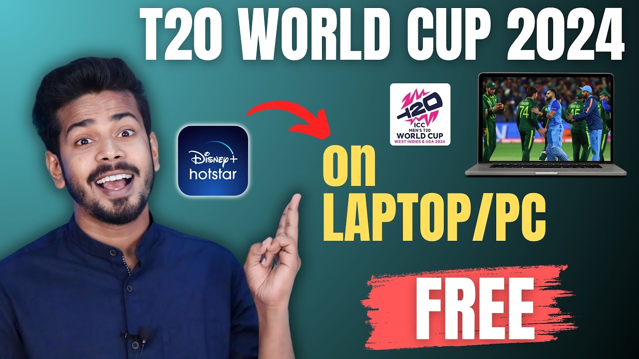 T20 World Cup 2024 Live on Laptop/PC - T20 World Cup 2024 Laptop me ...
