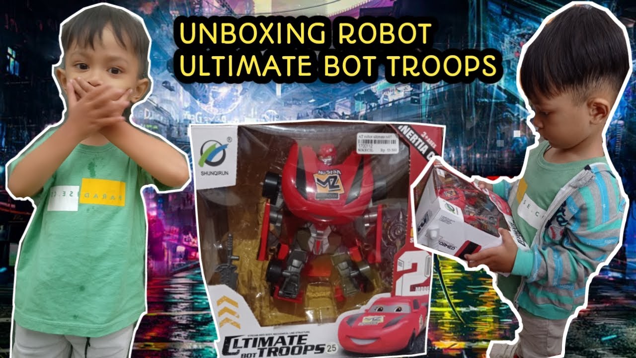 UNBOXING ROBOT ULTIMATE BOT TROOPS - YouTube