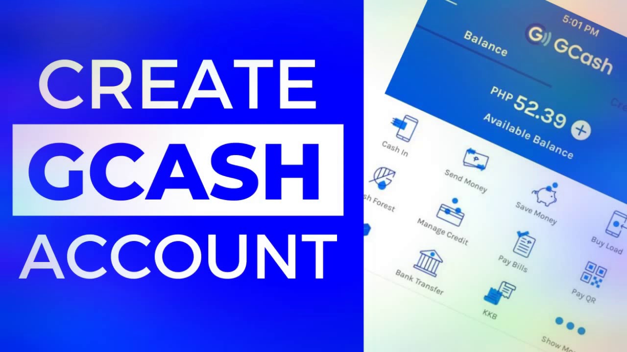 how to make gcash account - YouTube