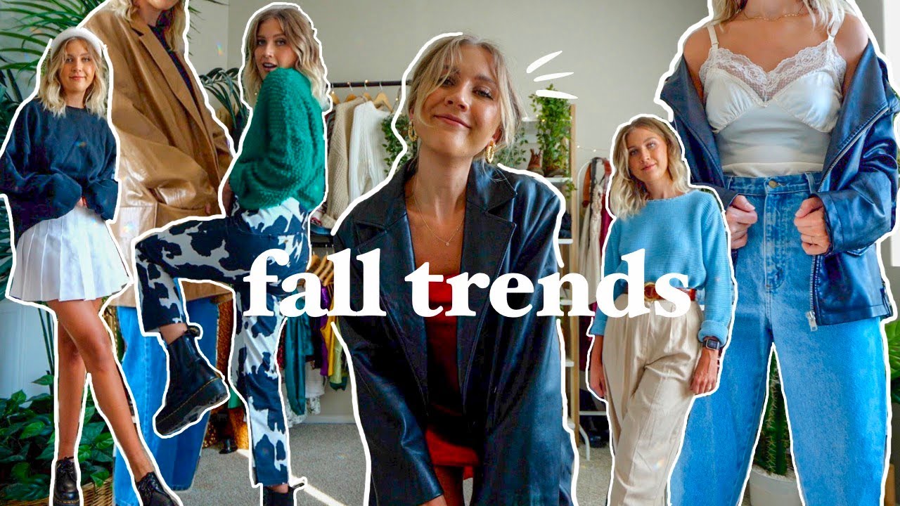 FALL 2020 FASHION TRENDS | styling aesthetic outfits for FALL with ...