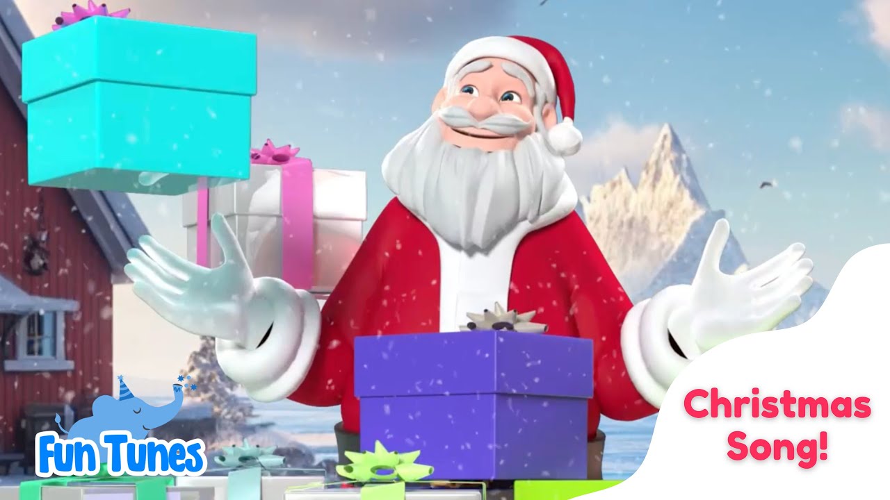 Fun Christmas Song for Kids & Toddlers | Holiday Sing-Along - YouTube