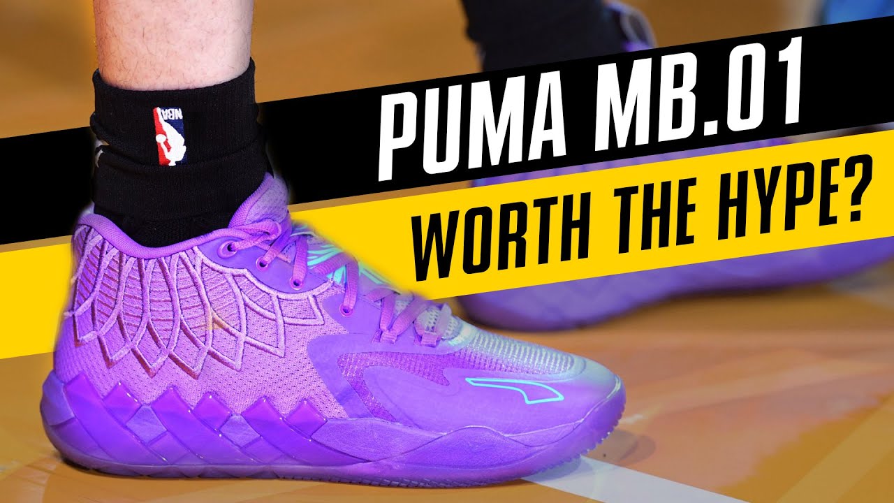 PUMA MB.01 BASKETBALL SHOES REVIEW - YouTube