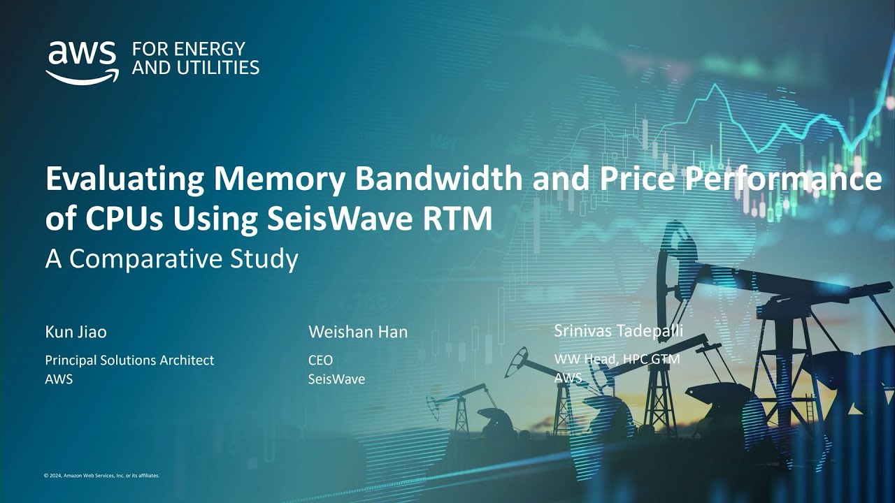 Technical Talk Evaluating Memory Bandwidth And Price Performance Of Cpus Using Seiswave Rtm A