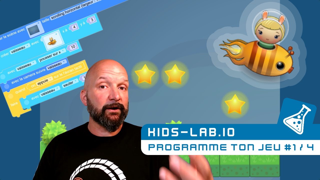 Kids-lab - Programmer un jeu vidéo pour les enfants - Première partie ...