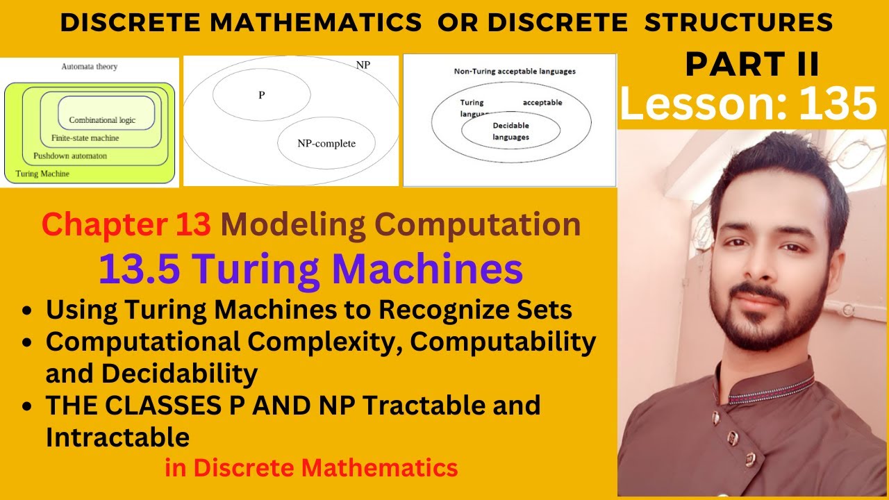 Lesson 134 Part II: Turing Machines | Using Turing Machines to ...