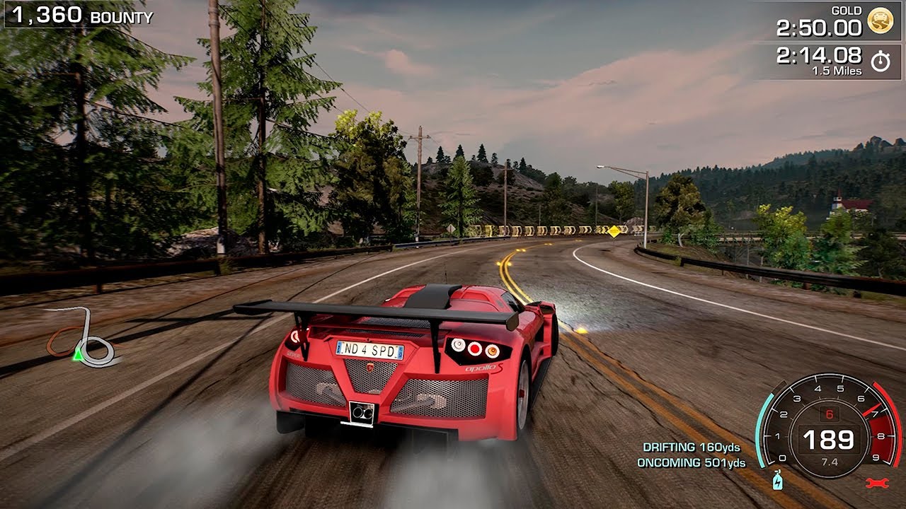 Gumpert Apollo S (PC UHD) [4K] - NFS Hot Pursuit Remastered Gameplay ...