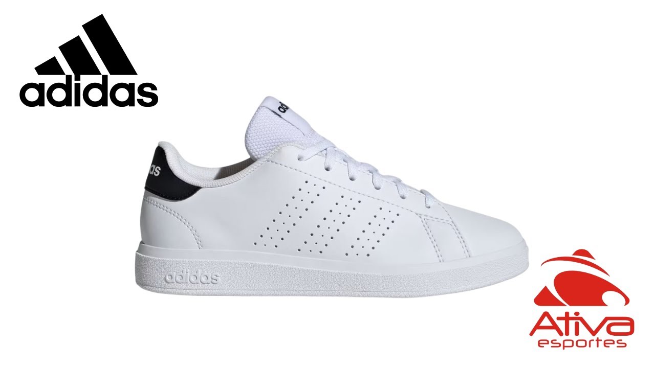 Tênis Juvenil Adidas Advantage Base 2.0 IH8123 - YouTube