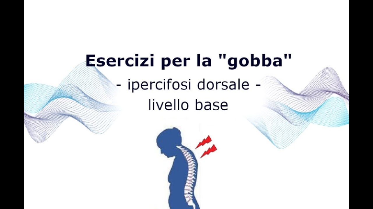 Esercizi per la gobba - livello base - YouTube