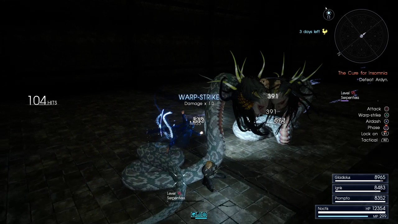 FINAL FANTASY XV 1.09 Godmode Noctis Armiger Costlemark Tower - YouTube