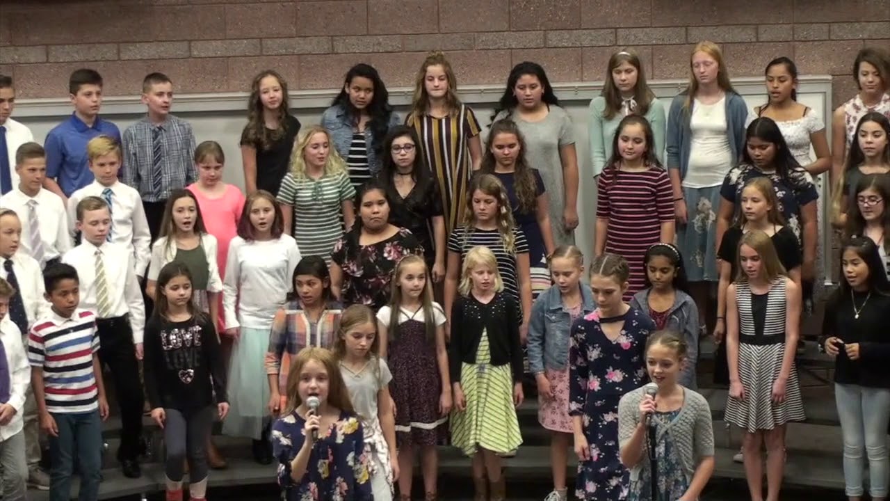 1st Tri Choirs 2018-19 - YouTube