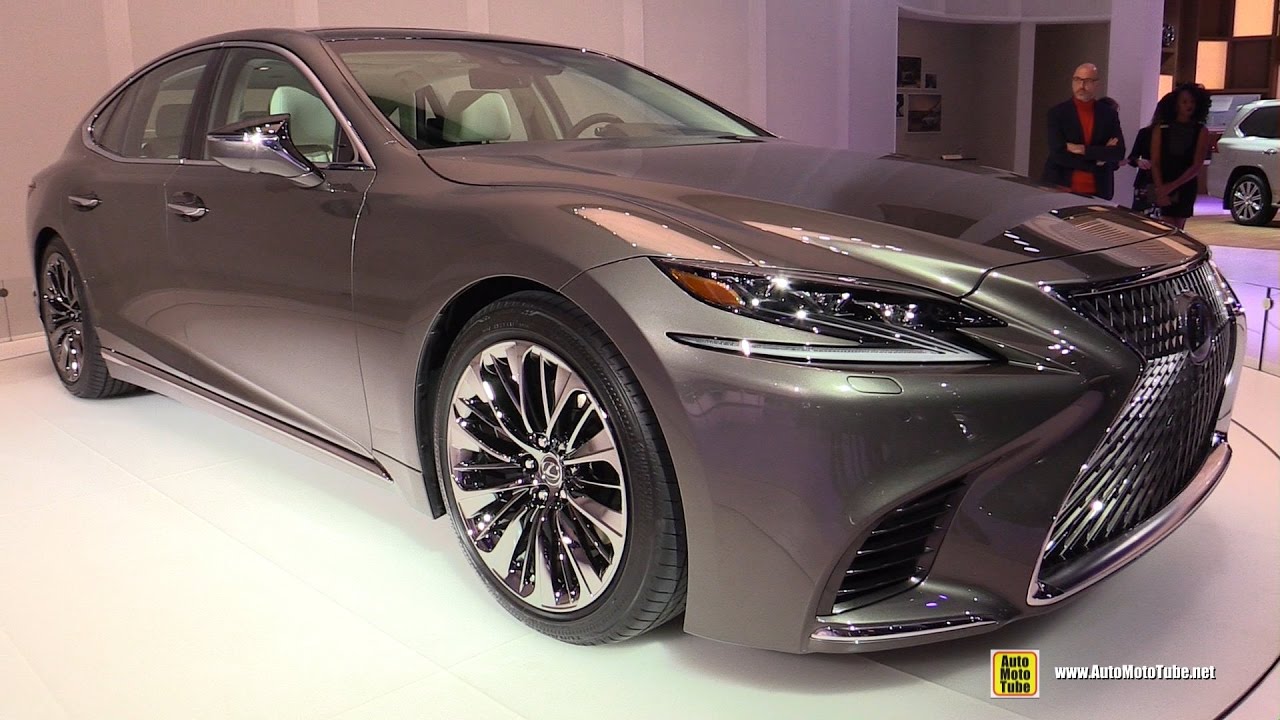 2018 Lexus LS500 - Exterior and Interior Walkaround - Debut at 2017 ...