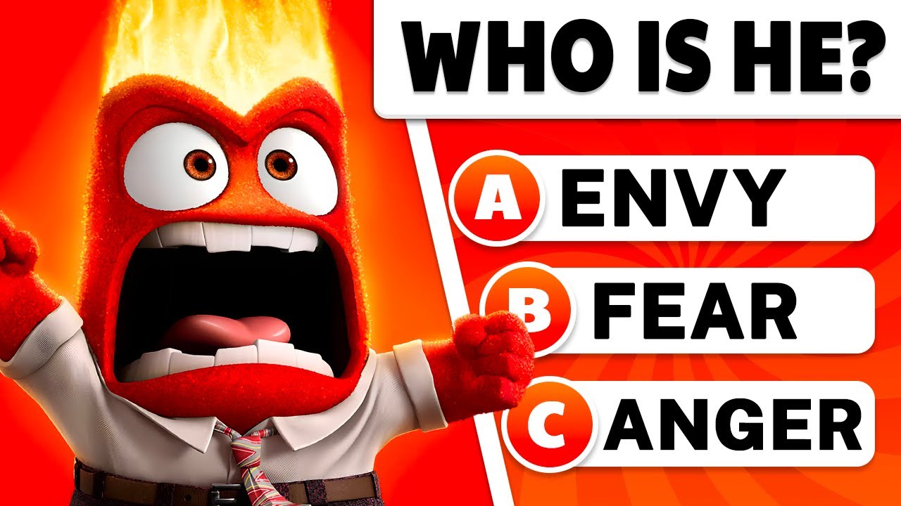 How Much Do You Know About INSIDE OUT 2?😁😭😱🤢😡Joy, Anxiety, Anger, Fear ...