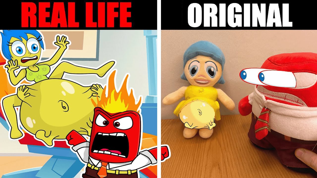 JOY PREGNANT by ANGER? | Best TikToks of Inside Out 2 | | Original vs ...