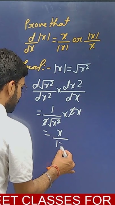 Derivative of modulus function #shorts#youtube - YouTube