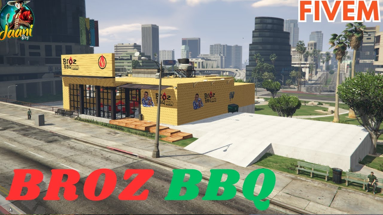 Fivem Broz BBQ Fivem Shop and Fivem MLO/Custom Fivem Villa - YouTube
