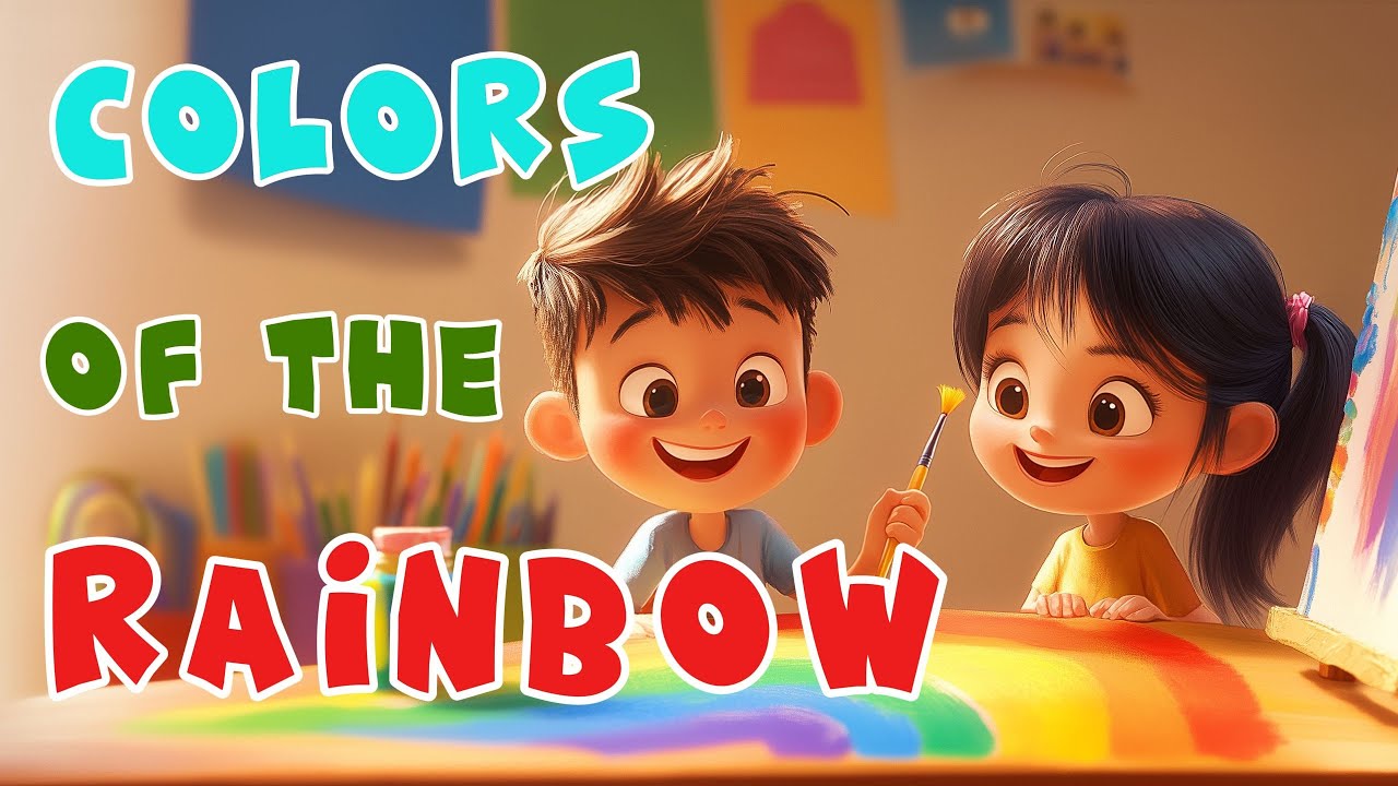 Colors of the Rainbow 🌈 | Learn with Robot Oliver - YouTube