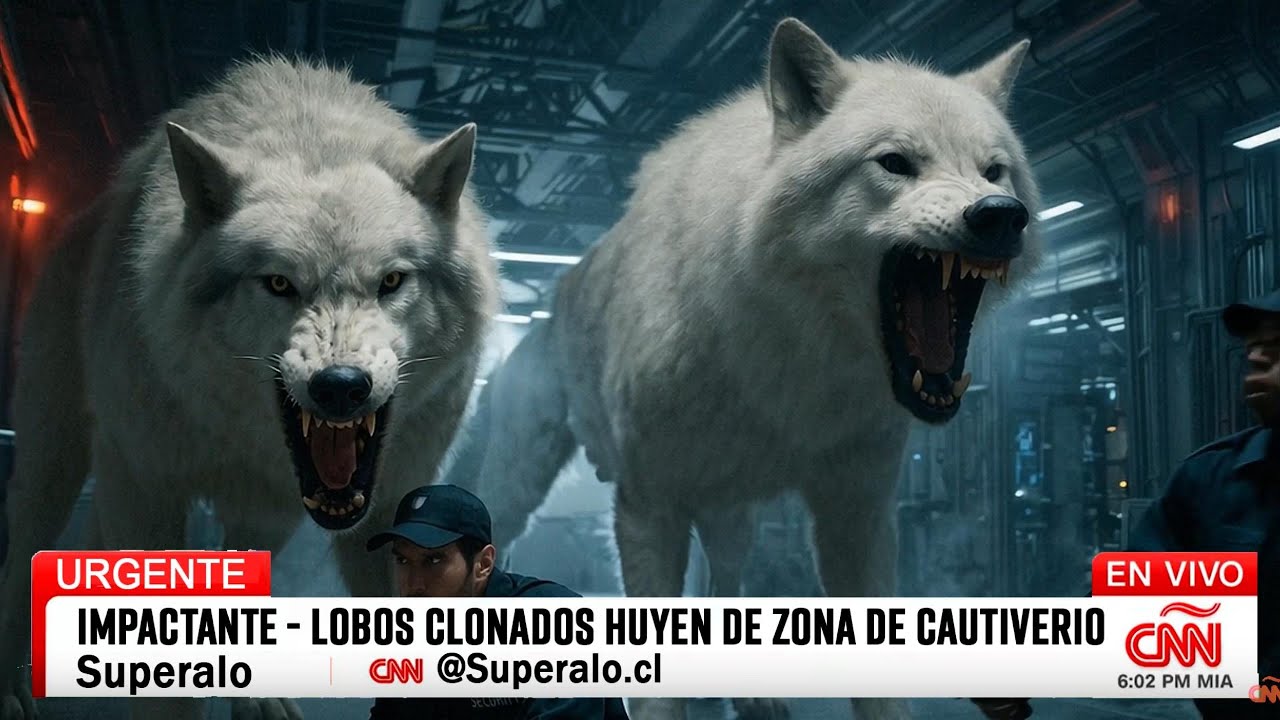 LOBOS CLONADOS ESCAPAN - TODA UNA CIUDAD EN ALERTA - ULTIMA HORA - YouTube