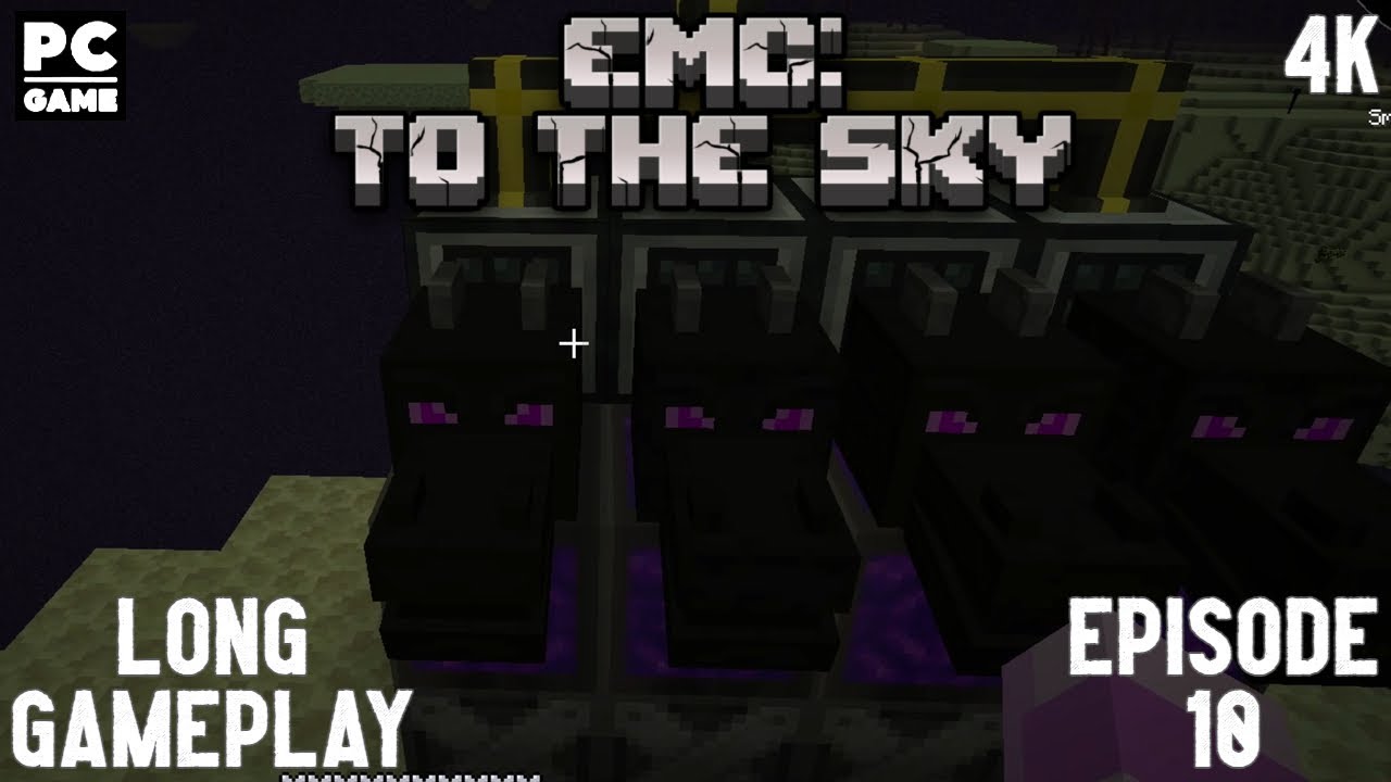 Modded Minecraft Long Gameplay: EMC: To The Sky - Episode 10 No ...
