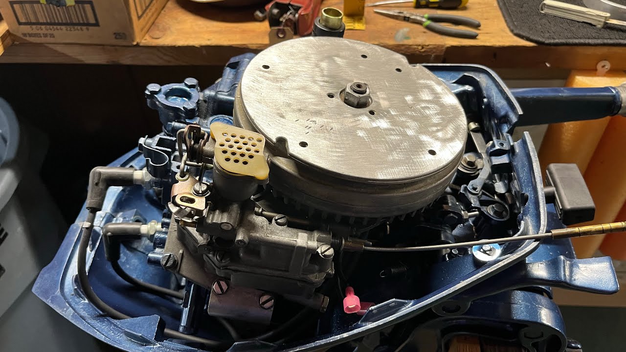 Day 3 - Assemble 1971 9.5 HP Evinrude Model 9122R - YouTube