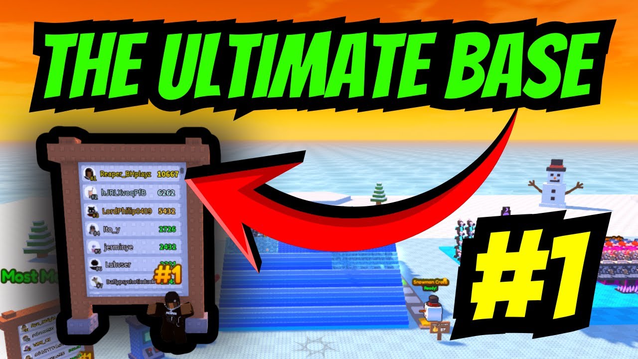 WHAT IS THE STRONGEST BASE IN ROBLOX BUILD UR BASE? (BASE TUTORIAL ...