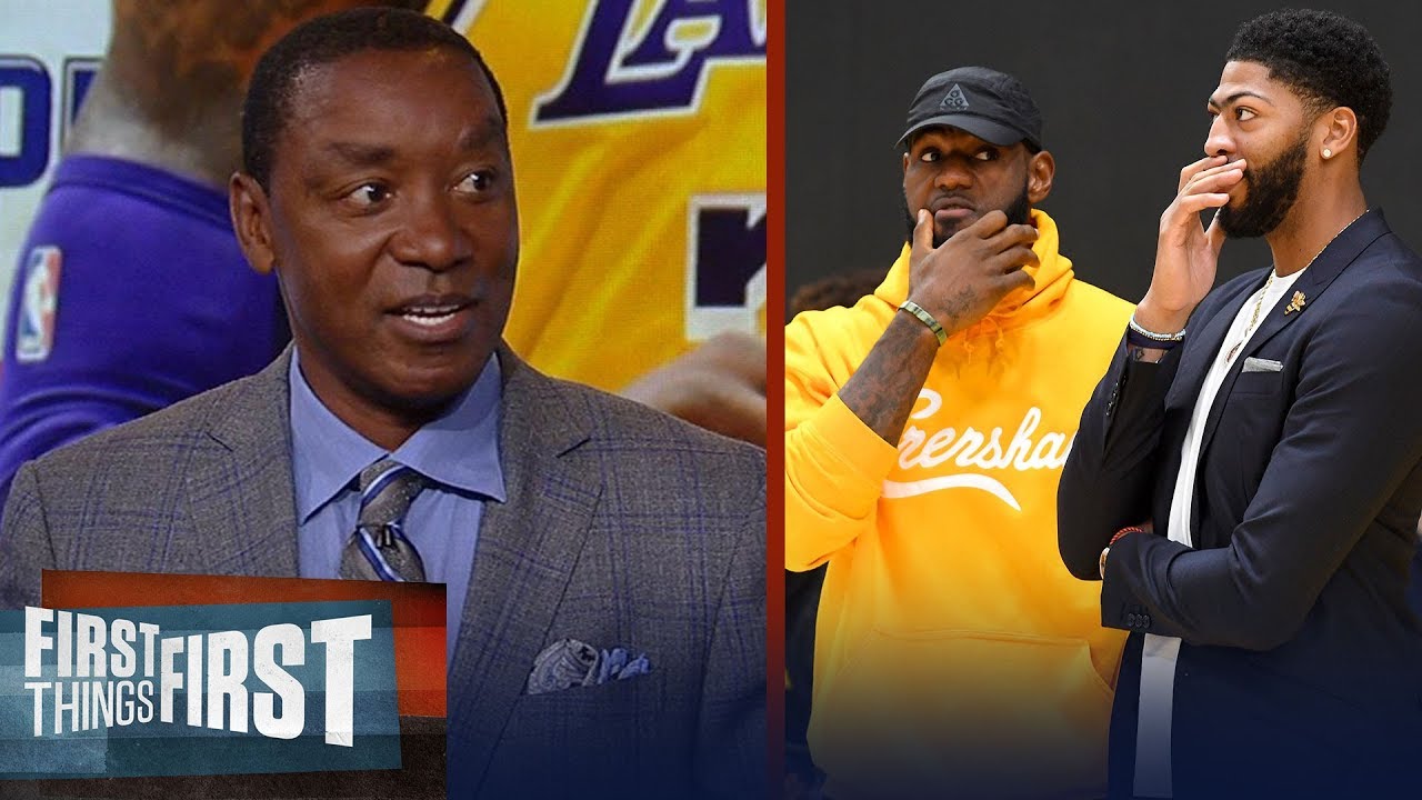 Lakers had 2 great summers adding LeBron and AD - Isiah Thomas | NBA ...