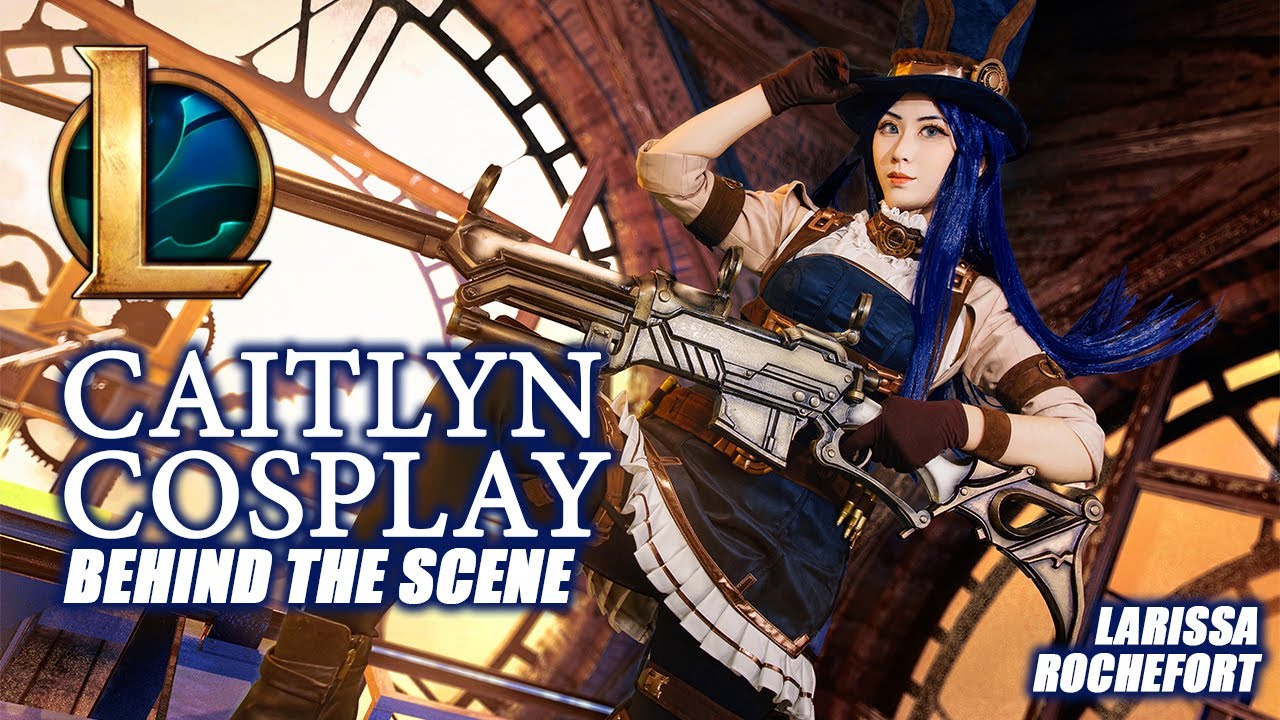 Lol Cosplay Caitlyn Pre Sale】 League Of Legends LOL Caitlyn Arcane