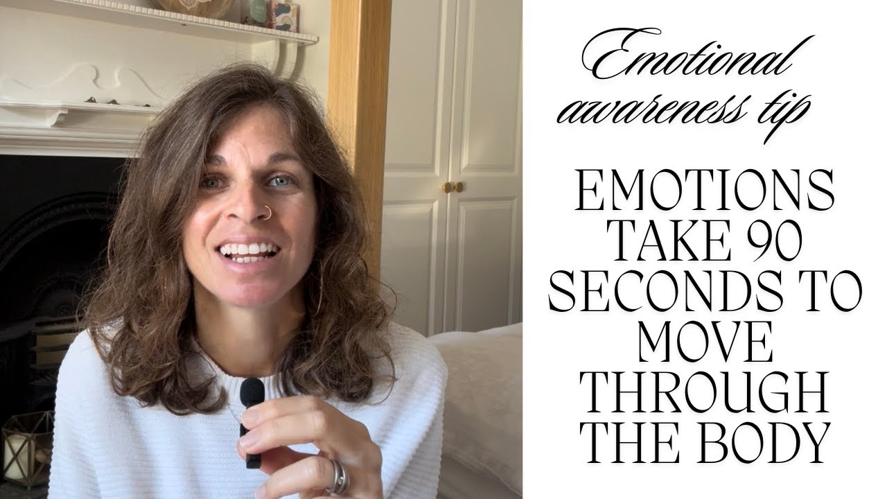 Feel Safe To Express Emotions Knowing That They Take 90 Seconds To Move ...