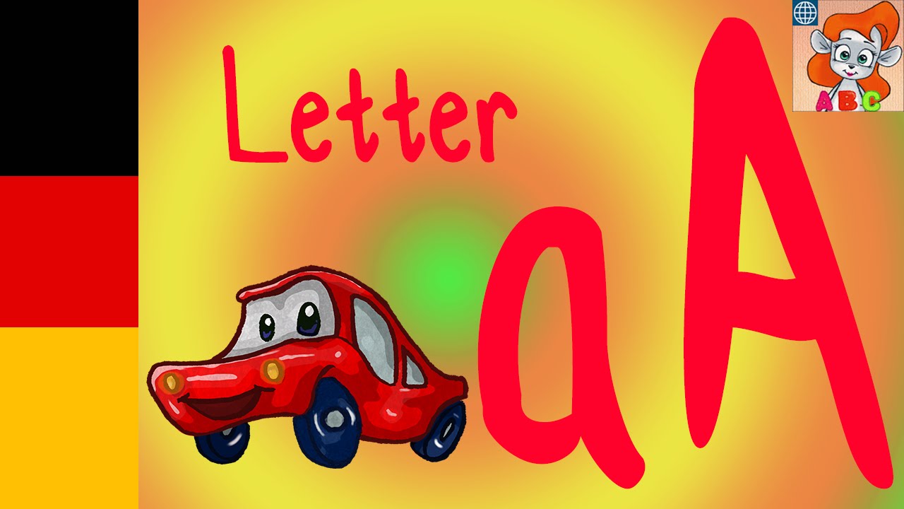 Letter A song - nursery rhymes songs with lyrics and action - learn the ...