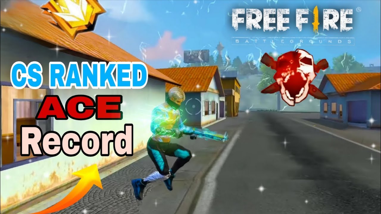 CS Ranked Ace Record 😱 | Free Fire OP Headshot Gameplay | Garena FF ...