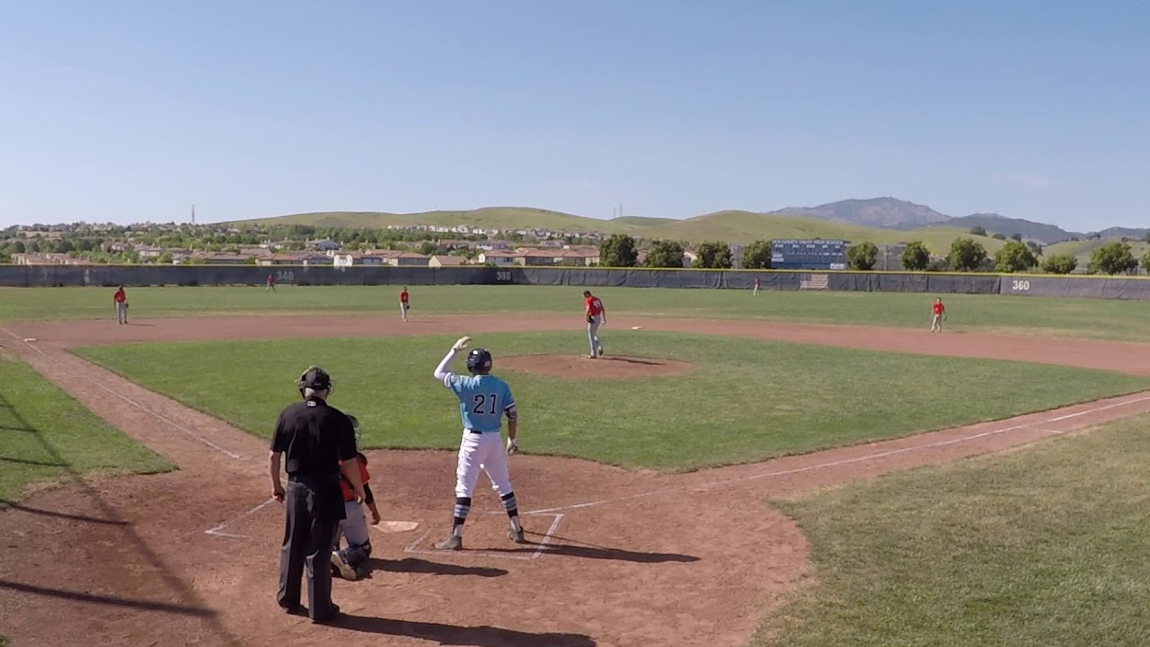 Dublin High School Varsity Baseball vs. Dougherty Valley 5/3/19 - YouTube