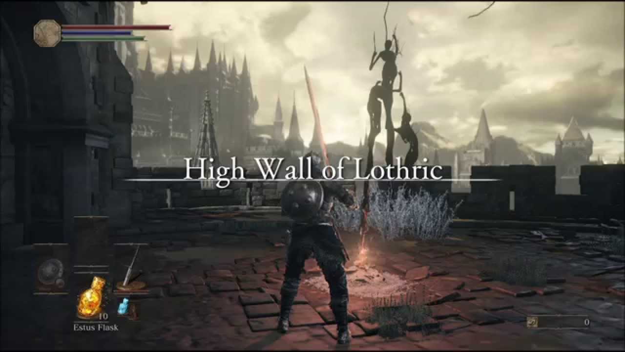 Dark Souls III Stress Test Ice Knight Boss 1080p - YouTube